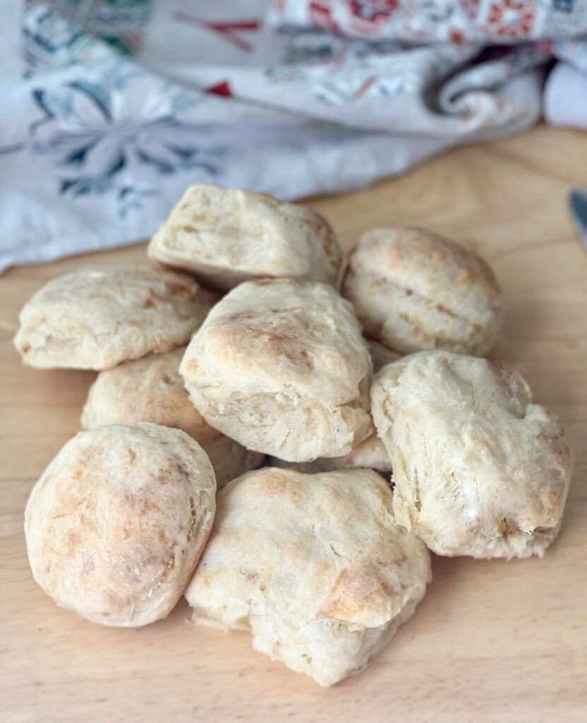 Sourdough Biscuits (long fermented) - Healing Slice