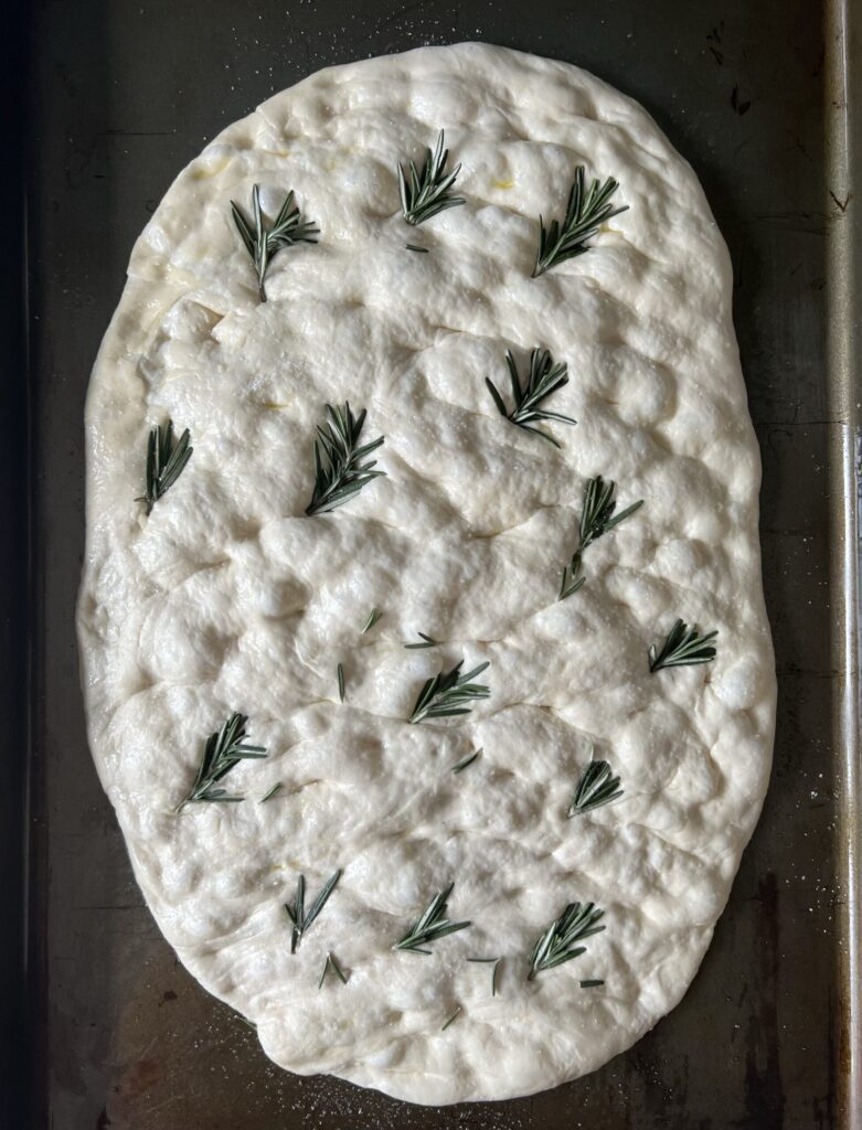Easy Sourdough Focaccia Bread - Healing Slice
