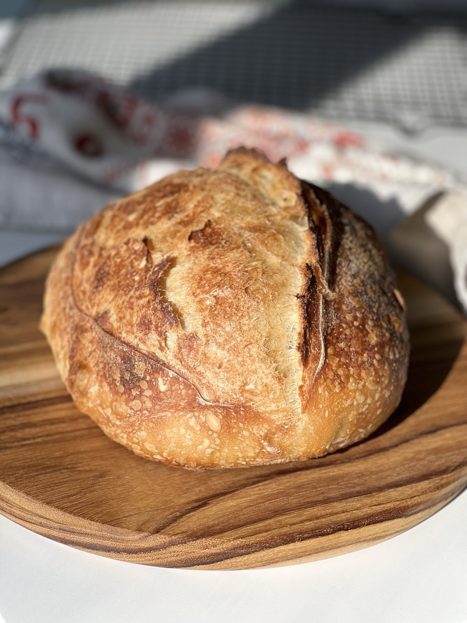 Rustic Sourdough Bread - Healing Slice