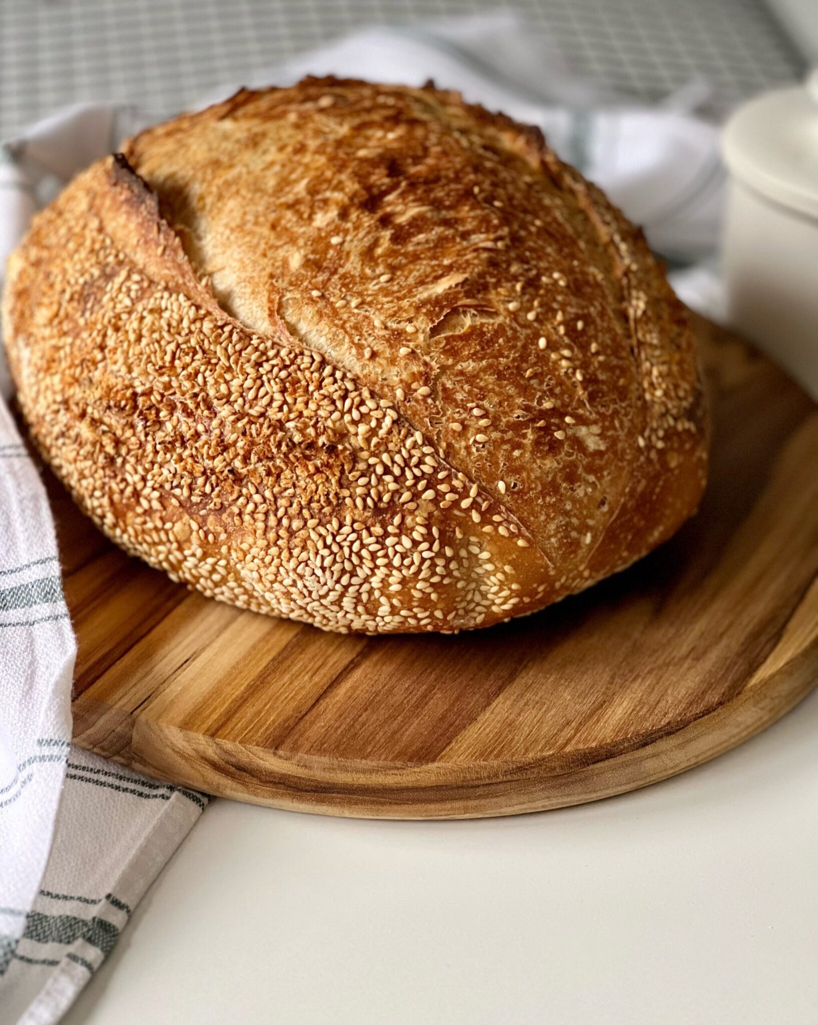 Country Sourdough Bread - Healing Slice
