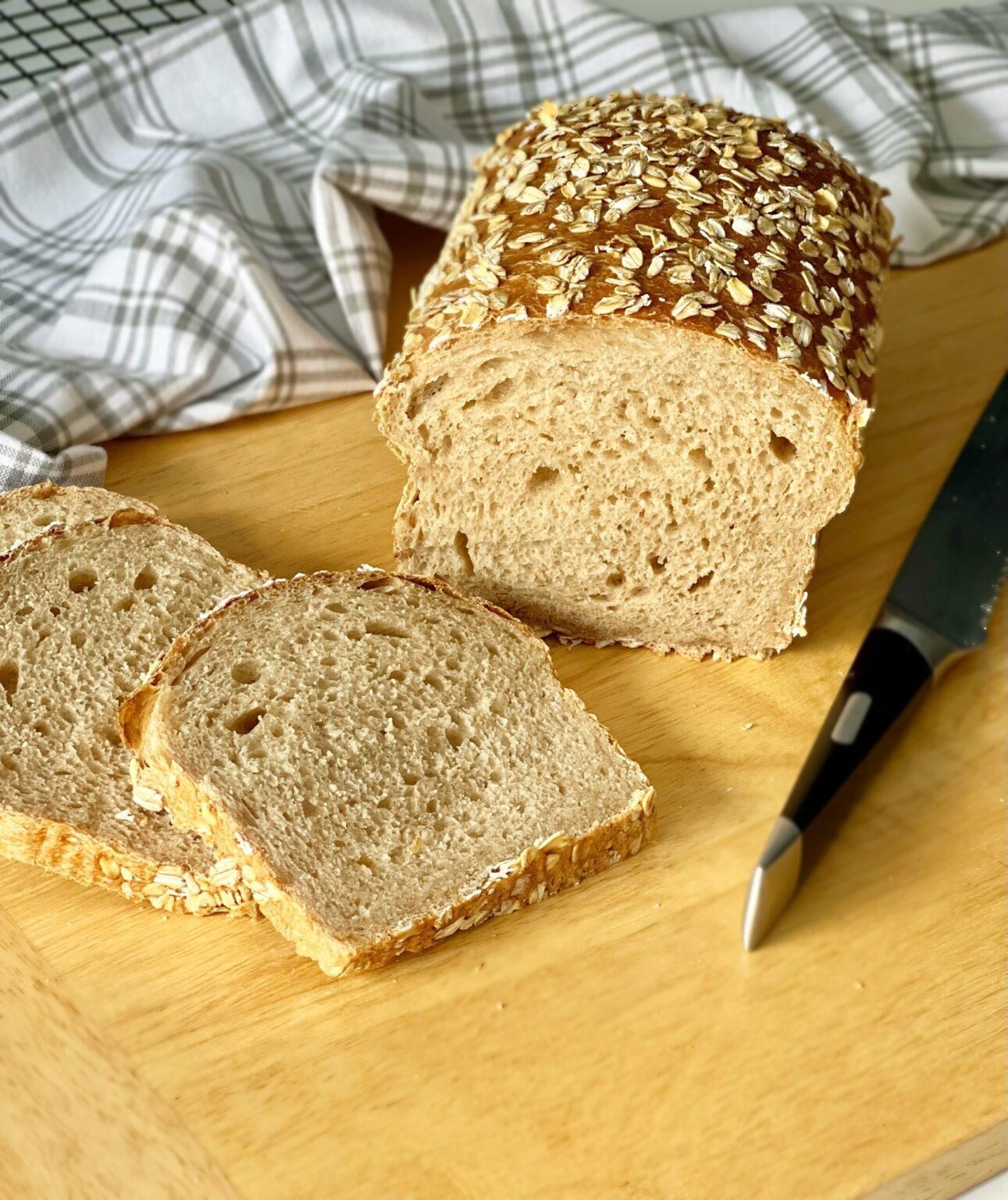 Honey Wheat Sourdough Sandwich Bread - Healing Slice