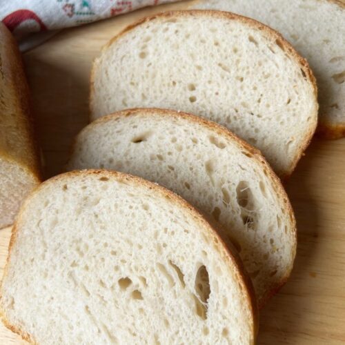 Sourdough Italian Bread - Healing Slice