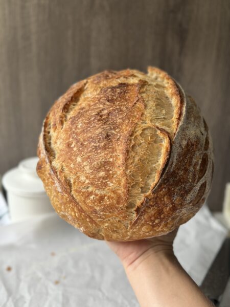 Artisan Sourdough Bread (step-by-step) - Healing Slice