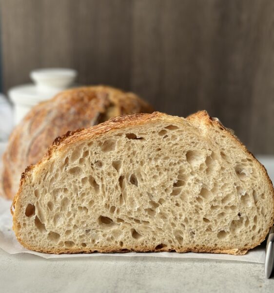 Artisan Sourdough Bread (step-by-step) - Healing Slice