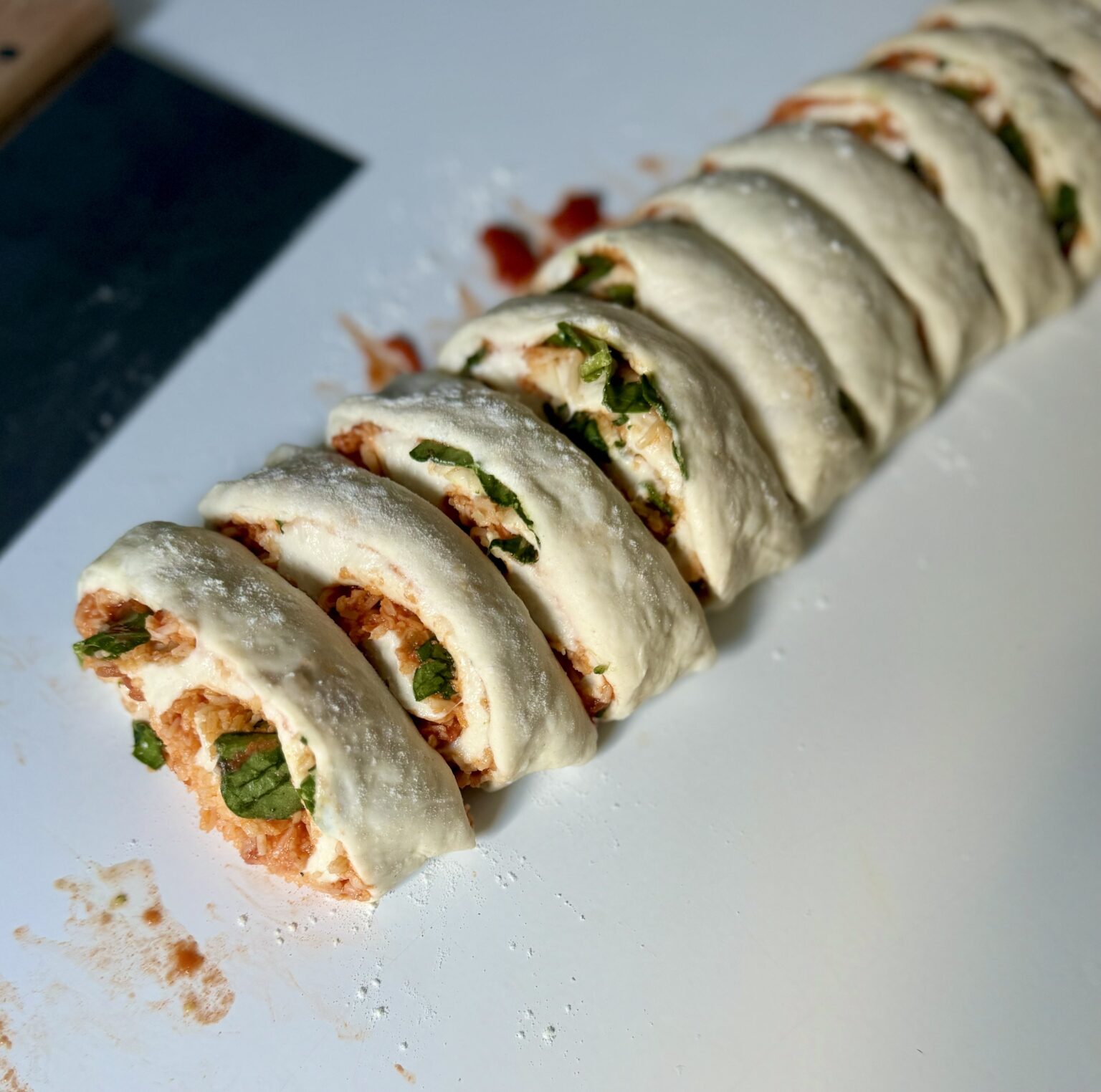 Sourdough Pizza Scrolls - Healing Slice