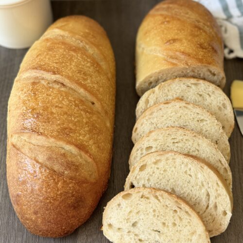 Sourdough French Bread - Healing Slice