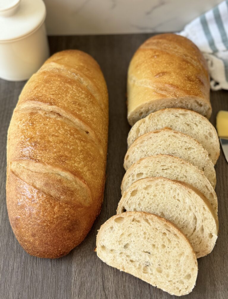 Sourdough French Bread - Healing Slice