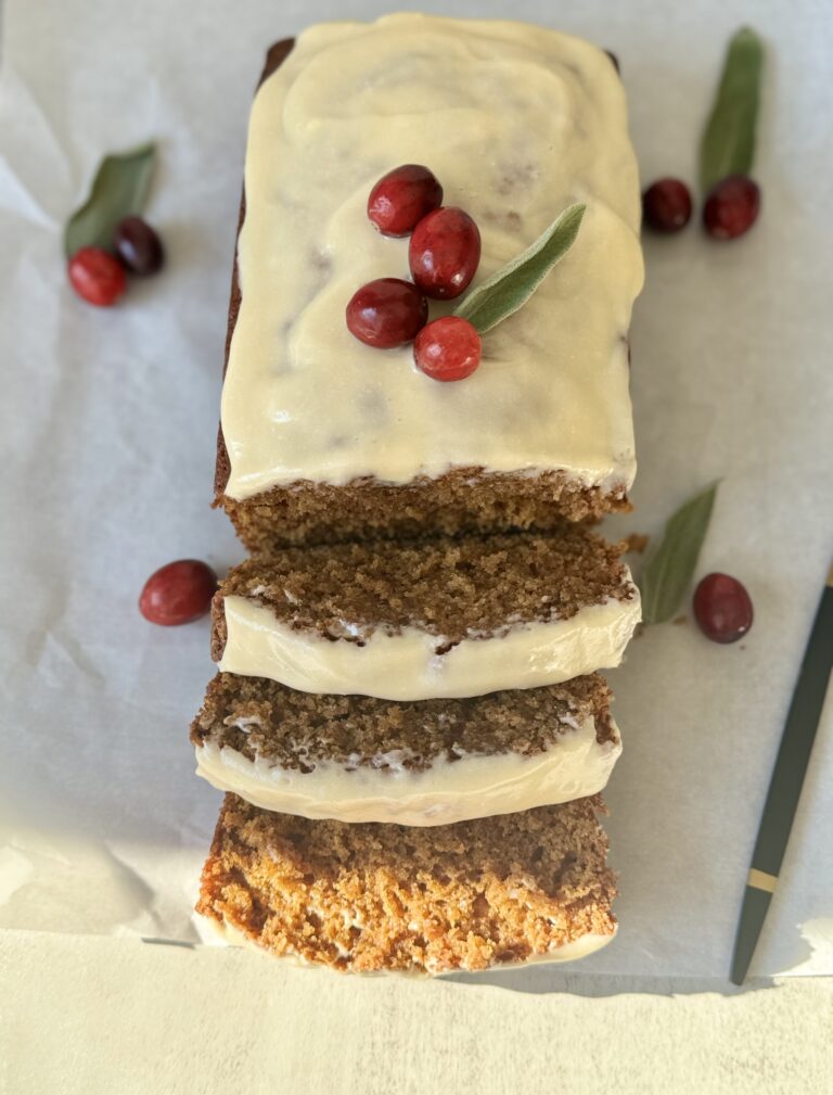 Gingerbread Amish Friendship Bread - Healing Slice