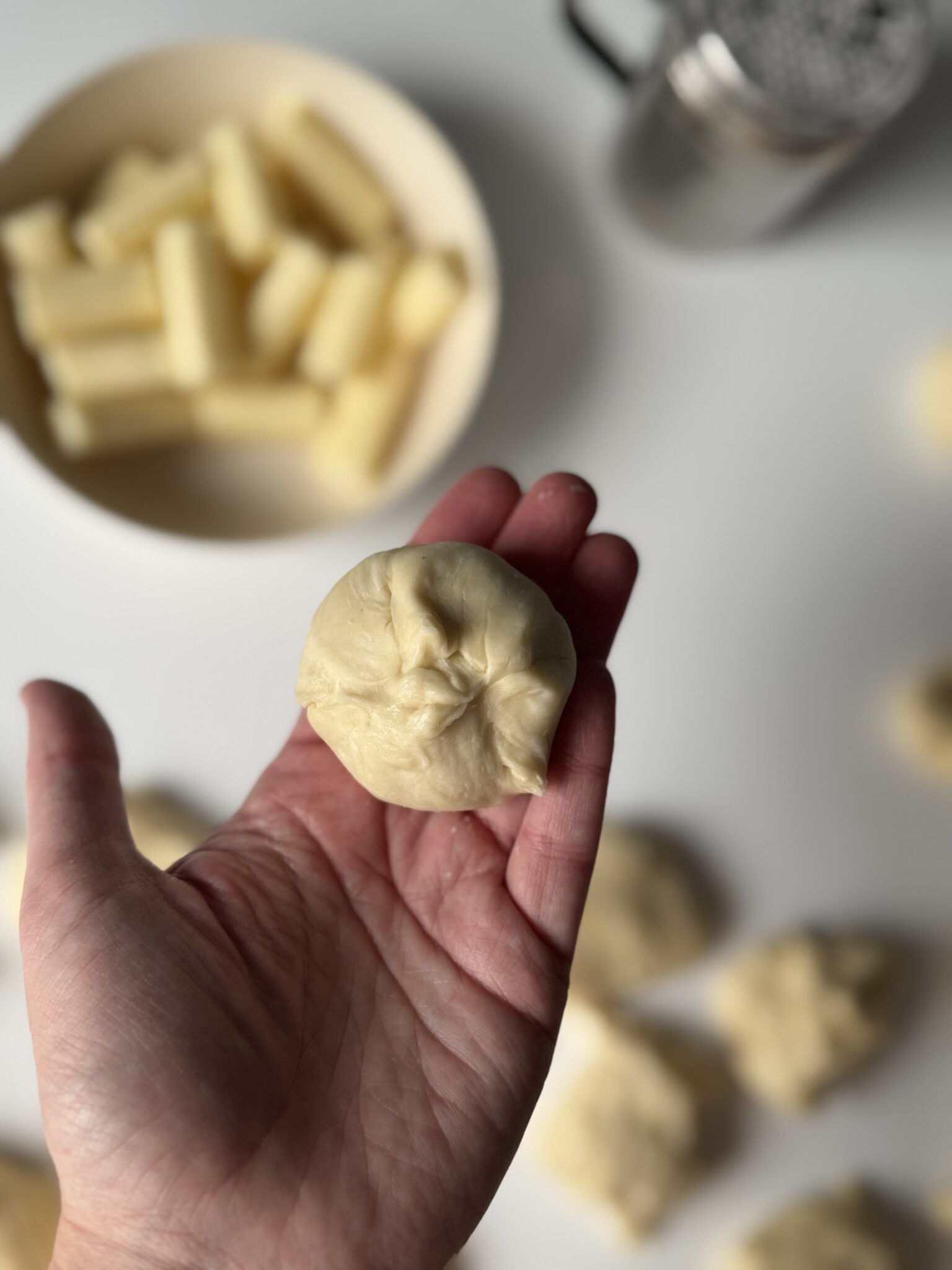 Sourdough Pull-Apart Christmas Tree Rolls - Healing Slice