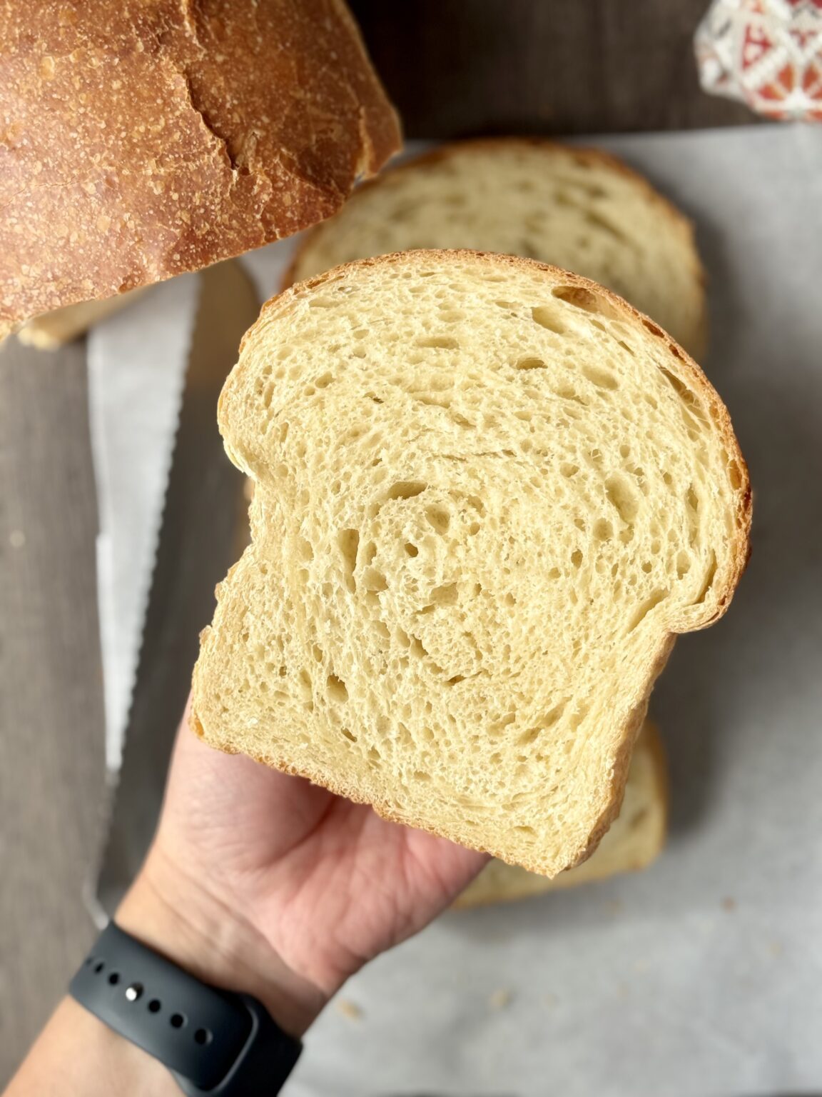Soft Sourdough Sandwich Bread (not too tangy!) - Healing Slice