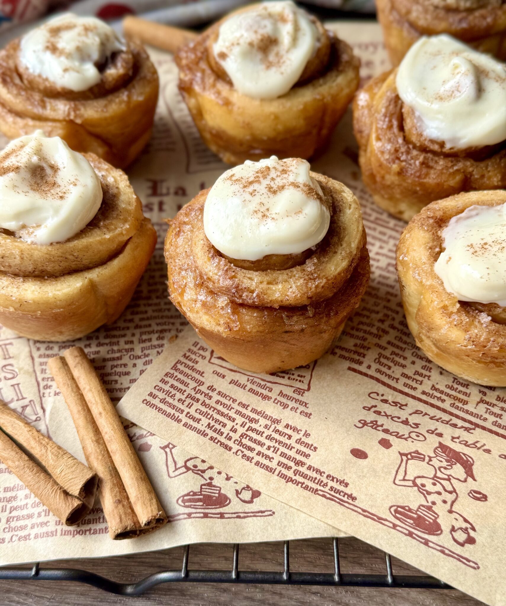 Sourdough Discard Cinnamon Roll Muffins - Healing Slice