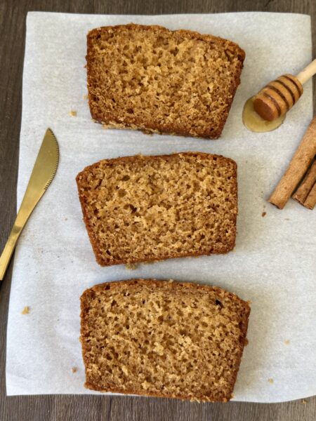 Sourdough Honey Spice Bread - Healing Slice