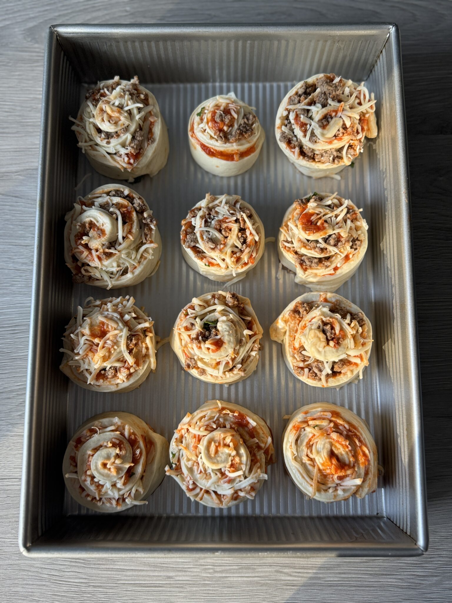 Sourdough Pizza Scrolls - Healing Slice