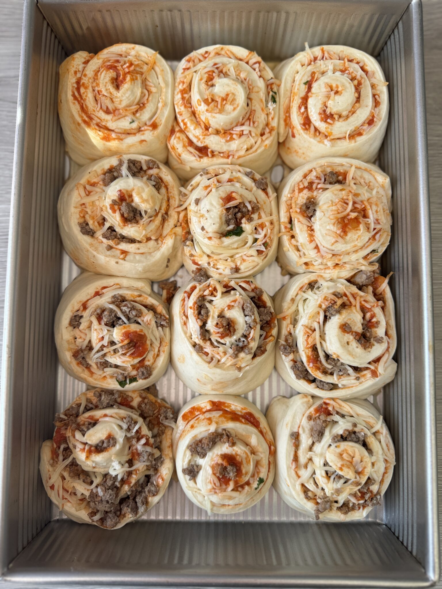 Sourdough Pizza Scrolls - Healing Slice