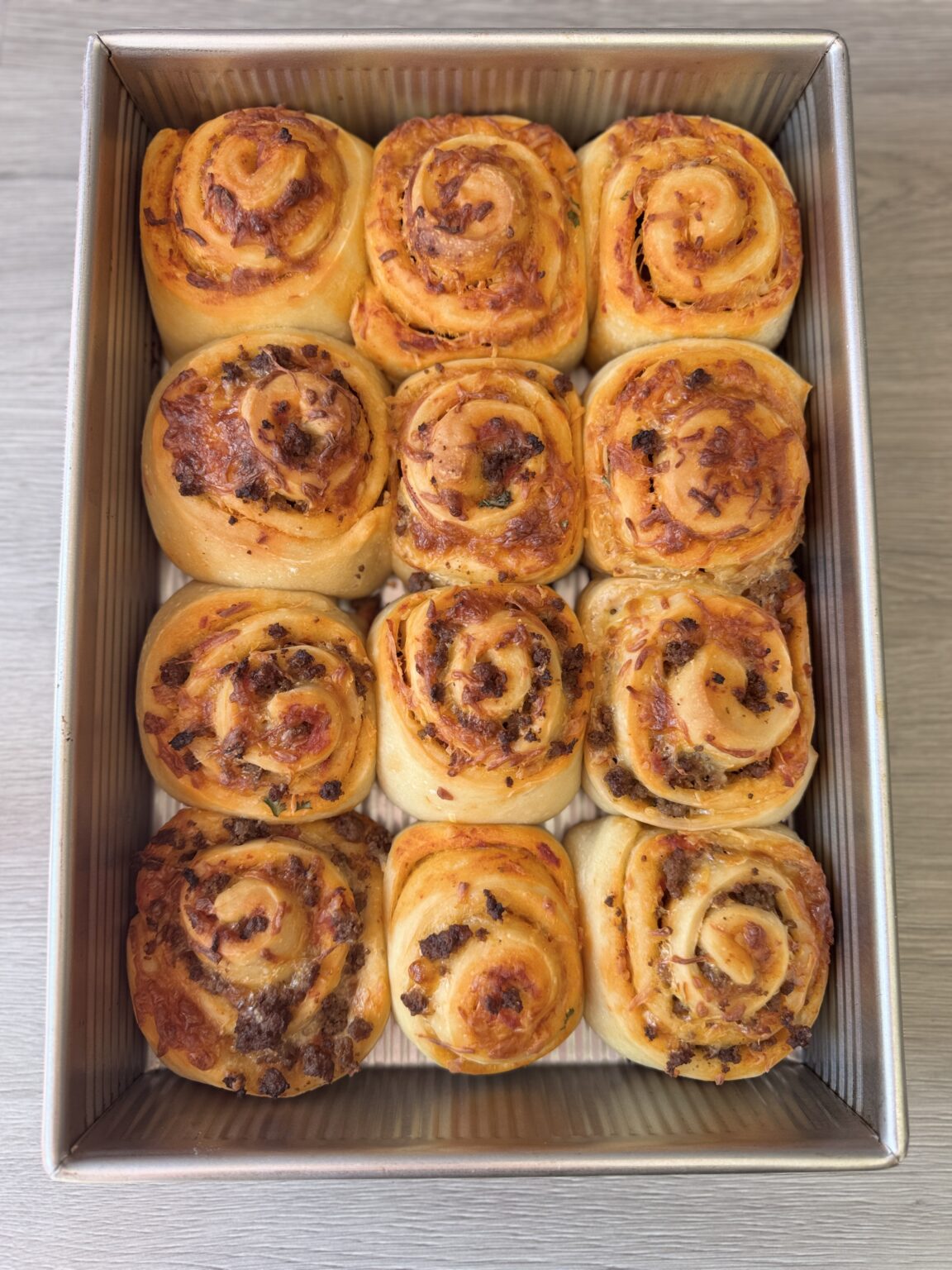 Sourdough Pizza Scrolls - Healing Slice