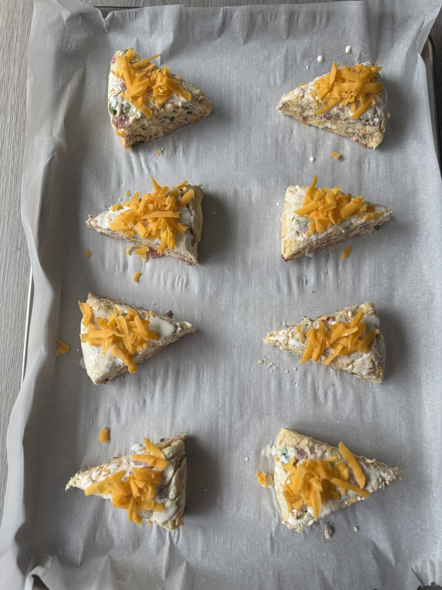 Sourdough Party Scones (dried beef cheese ball) - Healing Slice