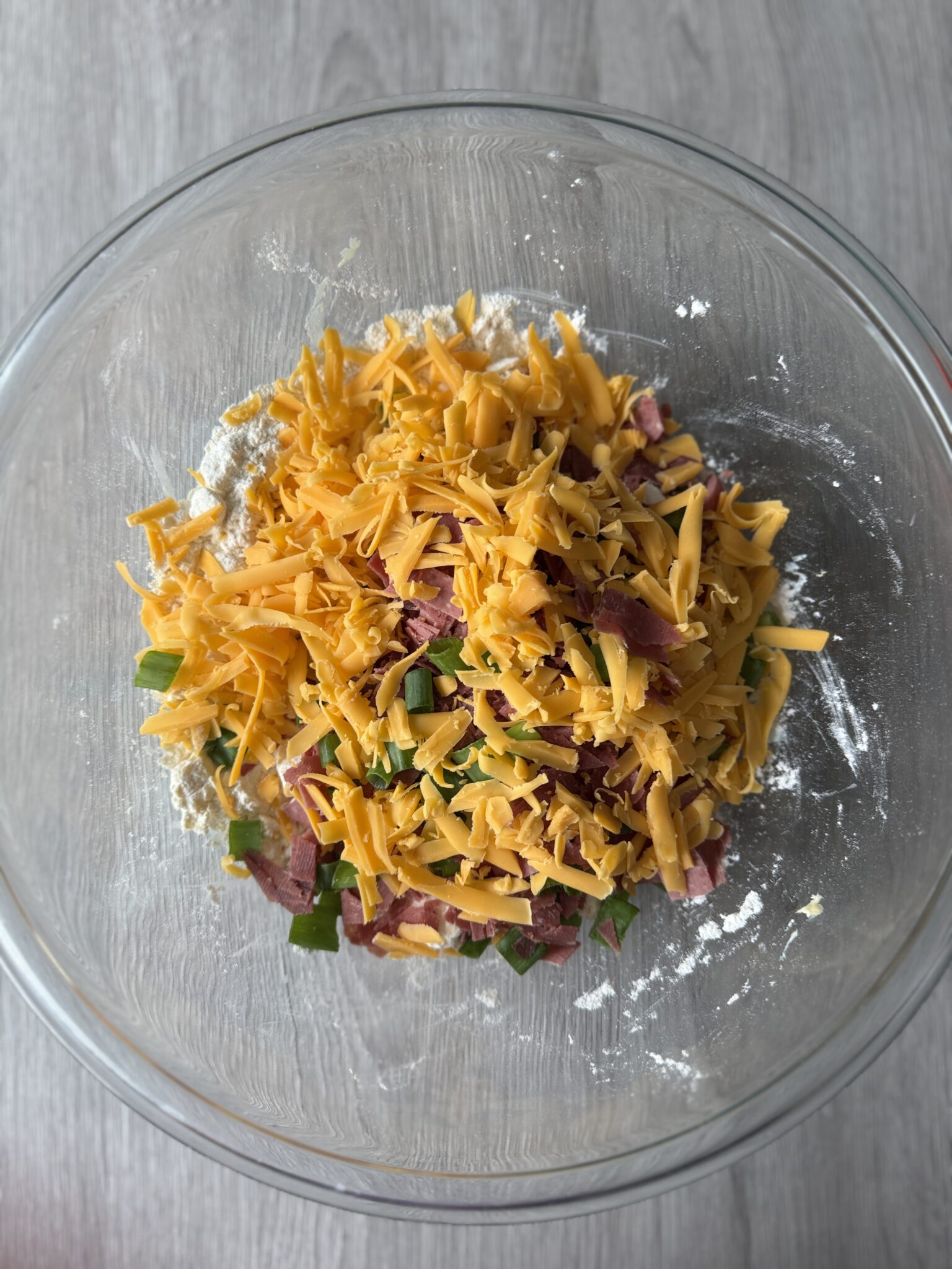 Sourdough Party Scones (dried beef cheese ball) - Healing Slice