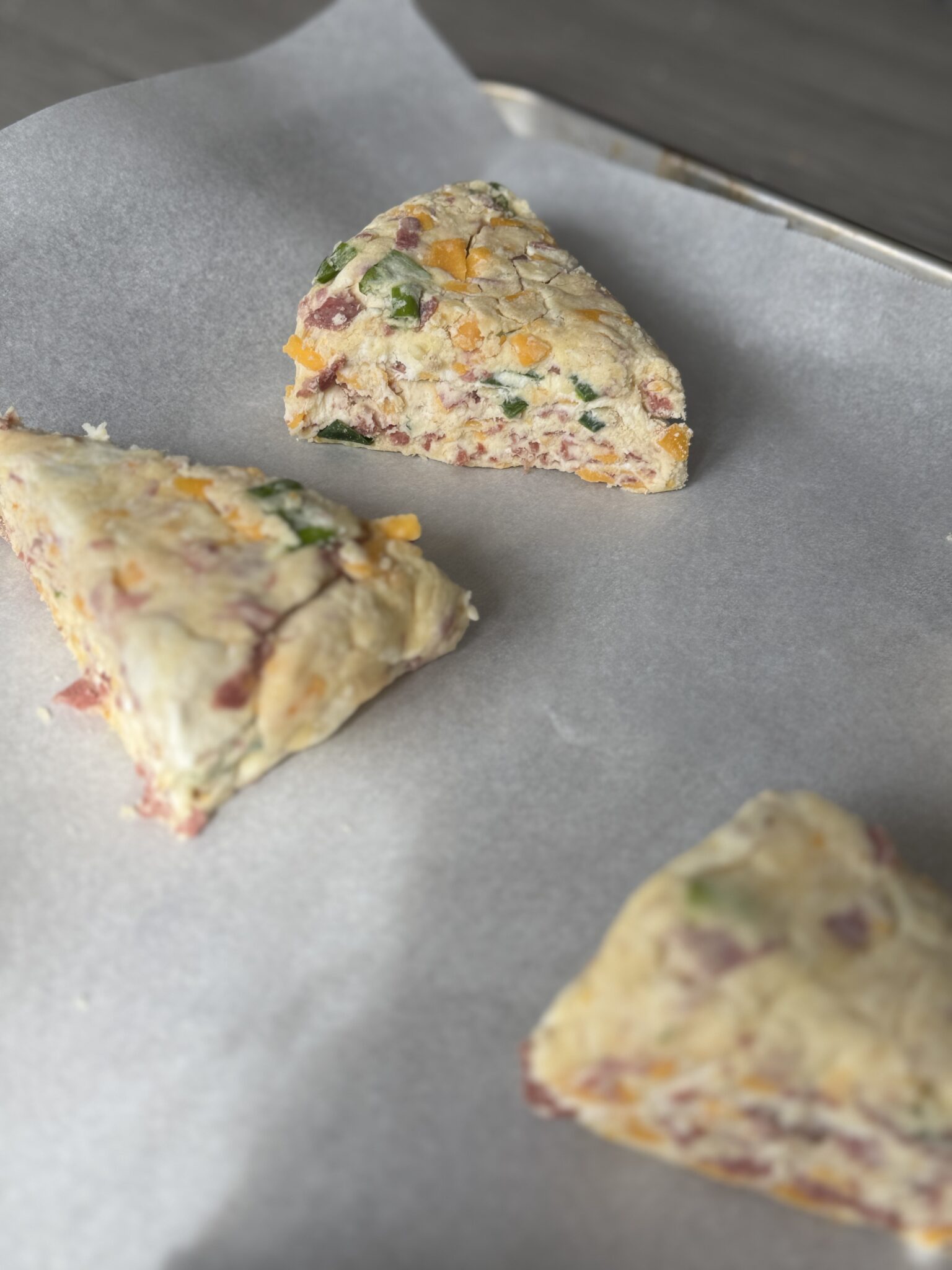 Sourdough Party Scones (dried beef cheese ball) - Healing Slice