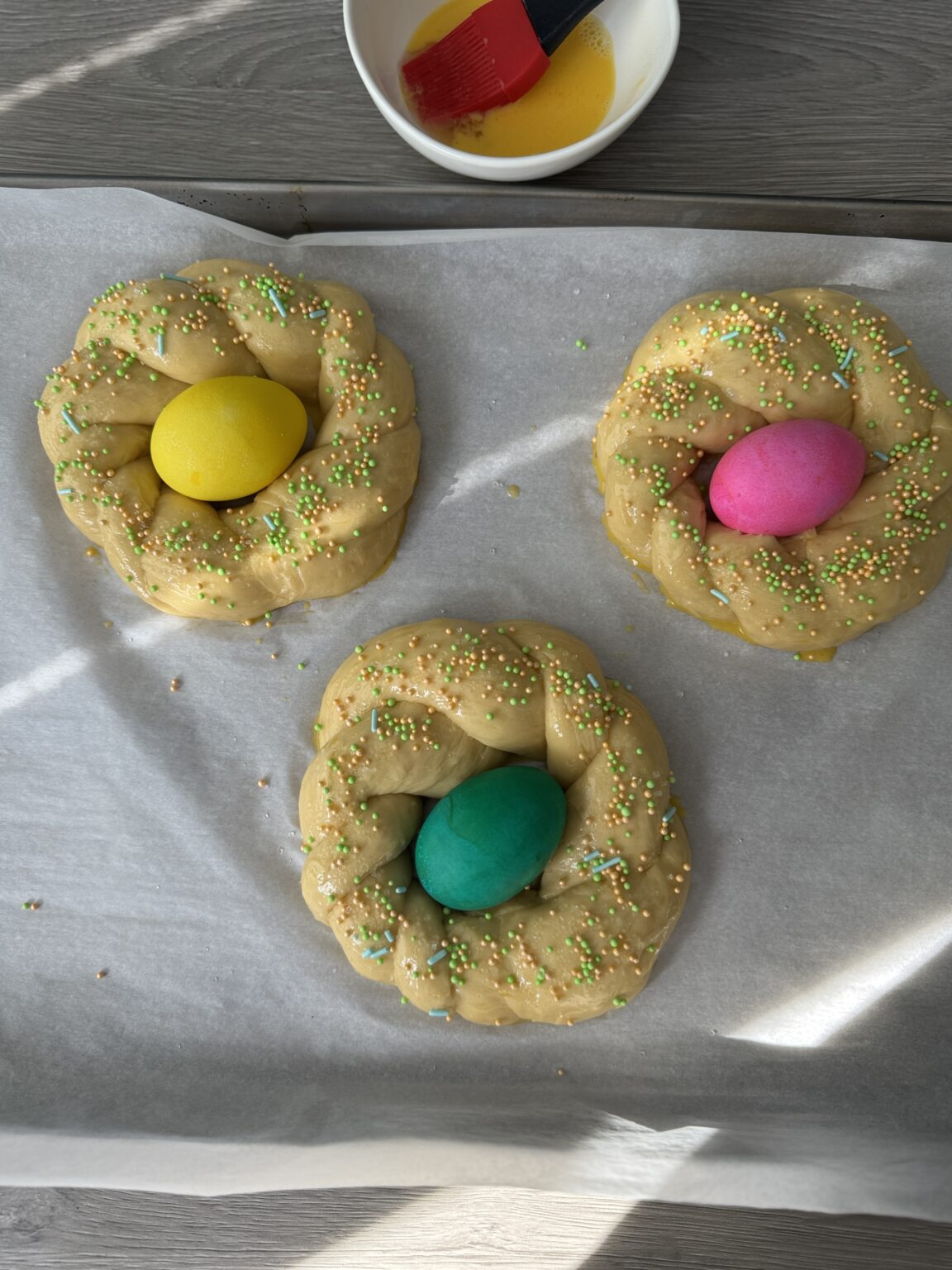 Sourdough Italian Easter Bread - Healing Slice
