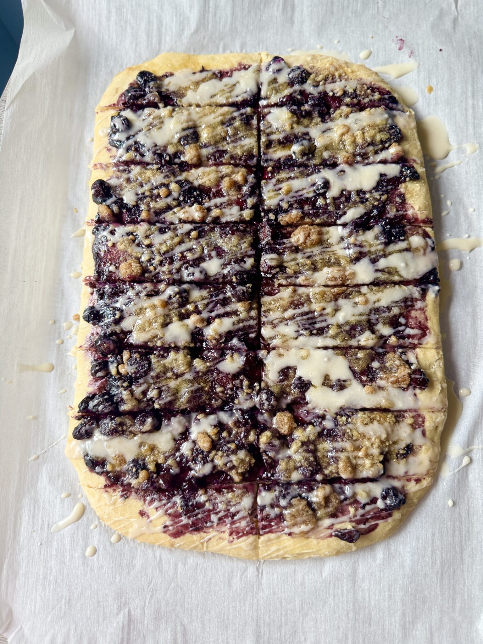 Blueberry Lemon Sourdough Sticks (discard recipe) - Healing Slice