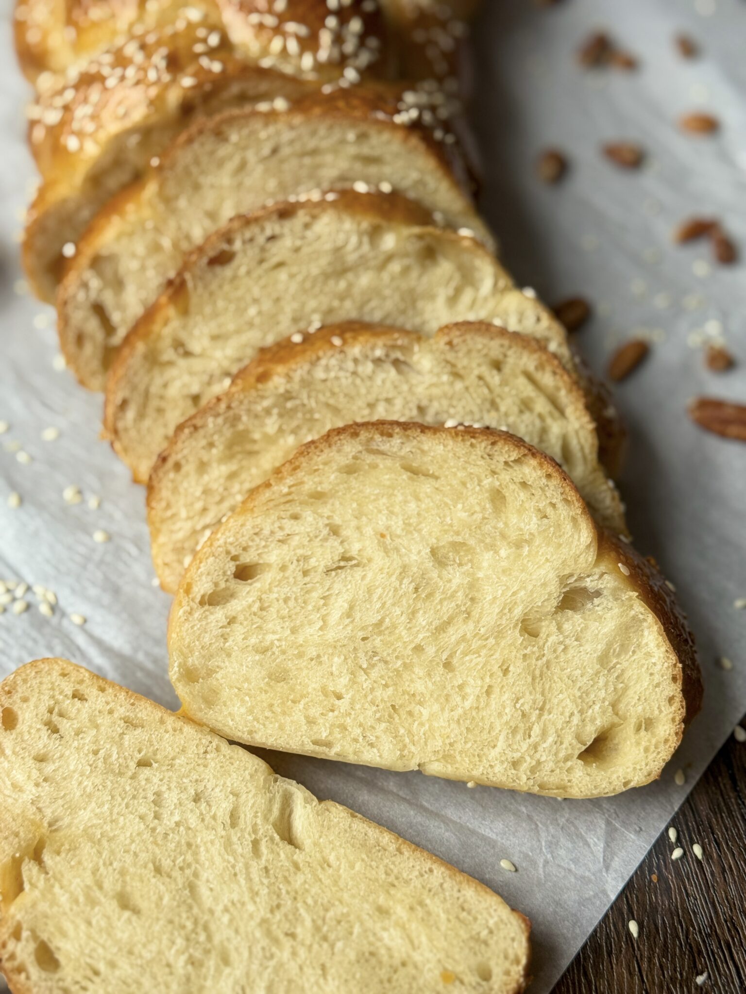 Soft & Fluffy Sourdough Challah (same day bake!) - Healing Slice