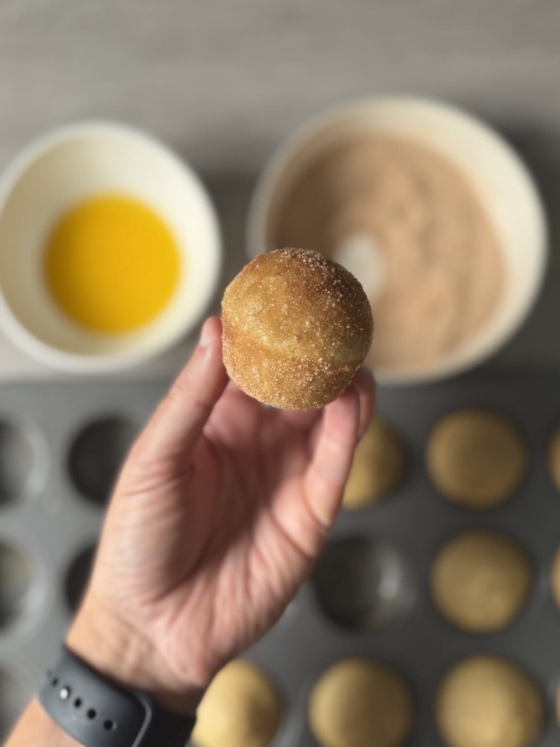 Sourdough Donut Muffins - Healing Slice