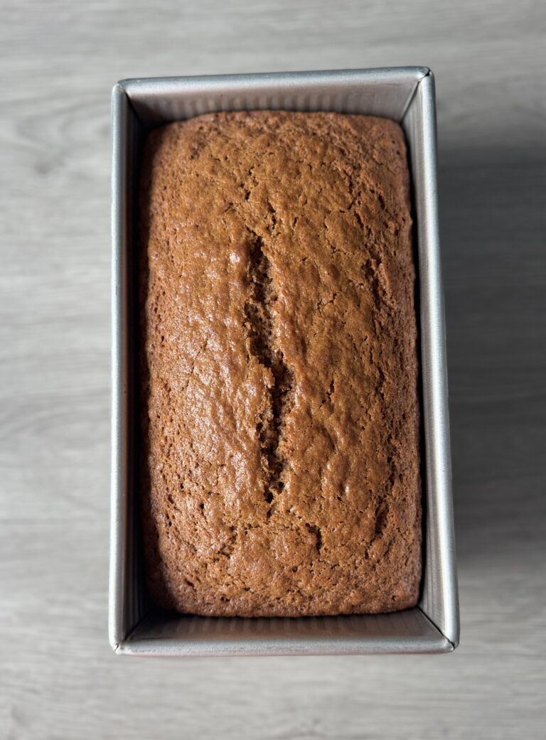 Sourdough Discard Gingerbread Loaf (with cream cheese frosting ...