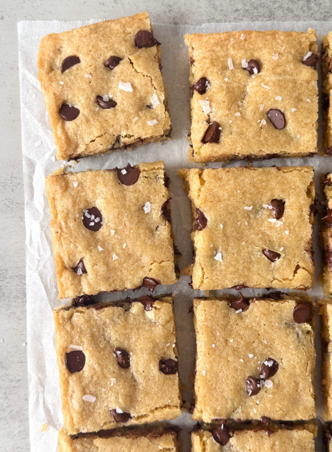 Easy Sourdough Blondies (soft & chewy!) - Healing Slice